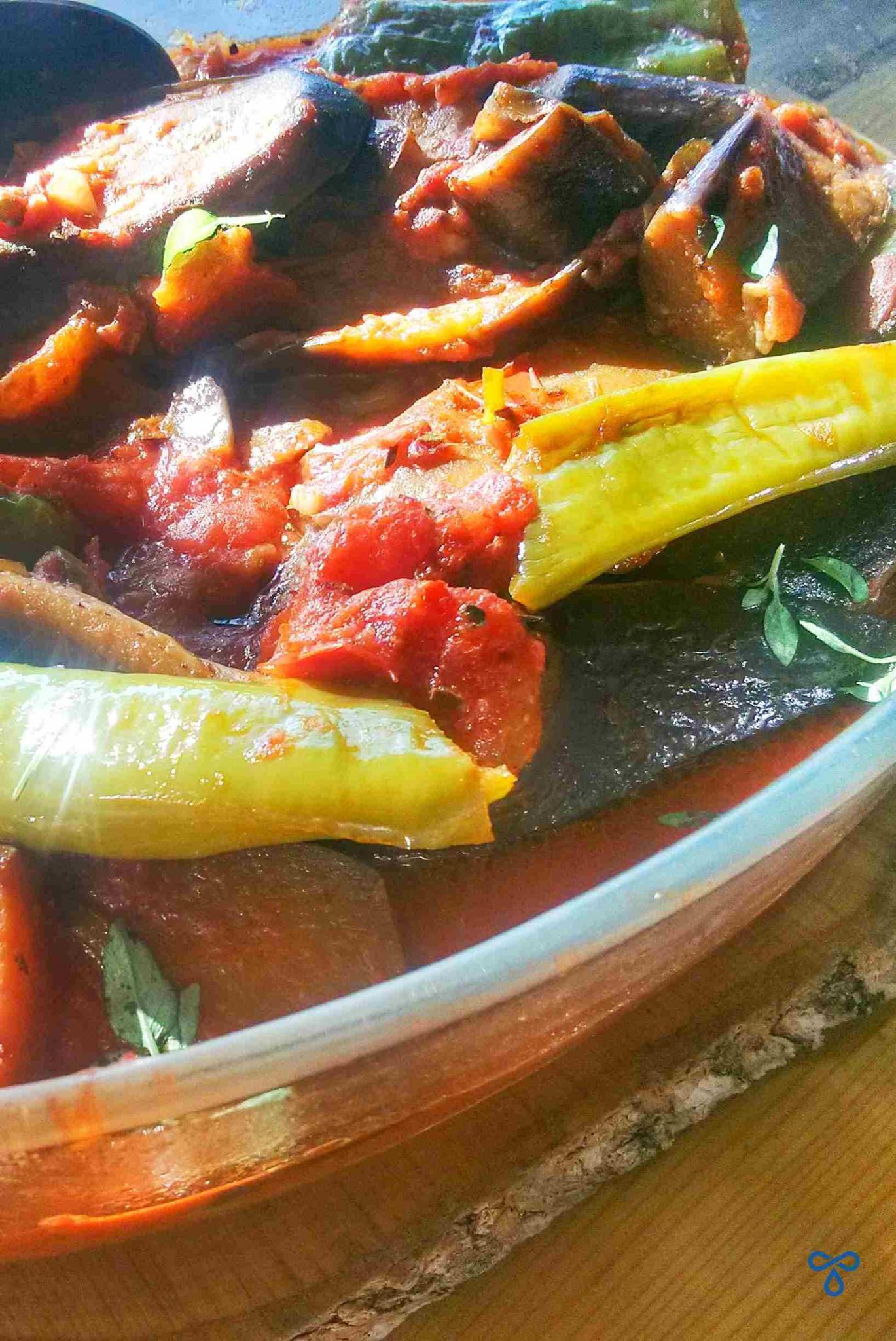 Kızartma - Turkish Fried Vegetables In Tomato Sauce