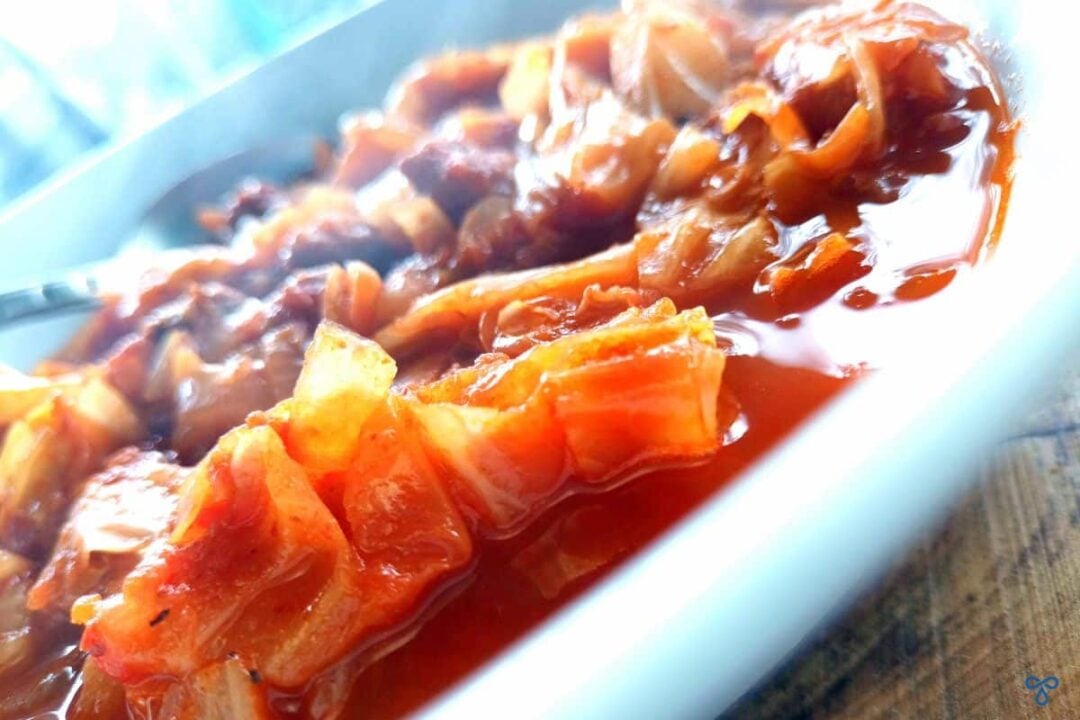 Turkish Cabbage Stew (Kapuska) • Turkey's For Life