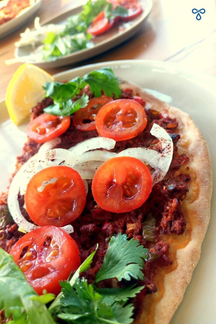 Homemade Lahmacun Recipe (Turkish Pizza) • Turkey's For Life