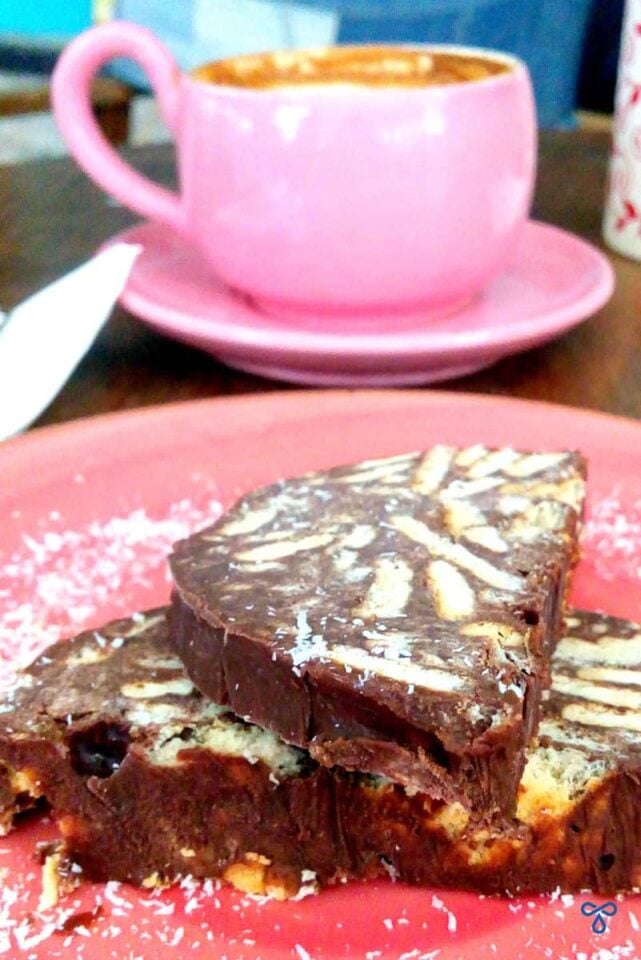 Turkish Mosaic Cake Recipe • Turkey's For Life