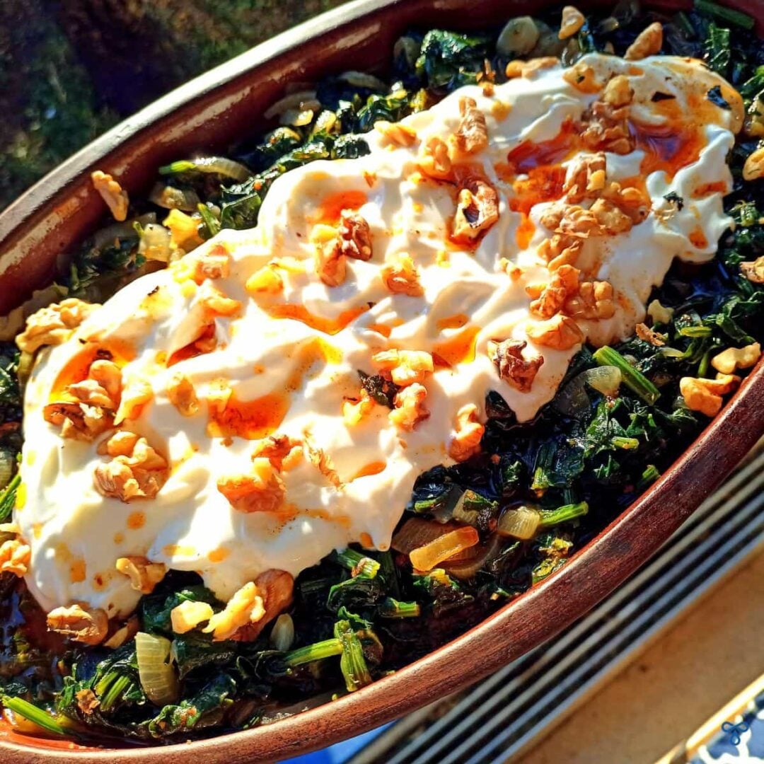 Turkish Borani Recipe (Spinach With Yoghurt) • Turkey's For Life